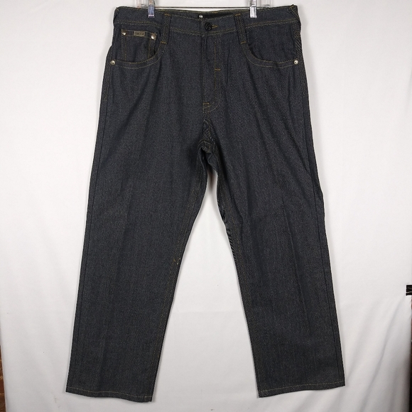 mecca | Jeans | Vintage Mecca Baggy Wide Leg Jeans Dark Wash Denim ...